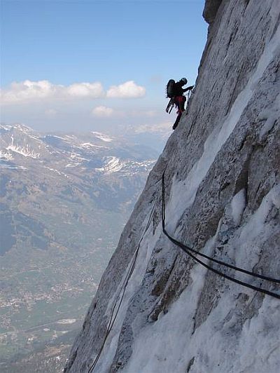 Toni Kurz Eiger Death Photo