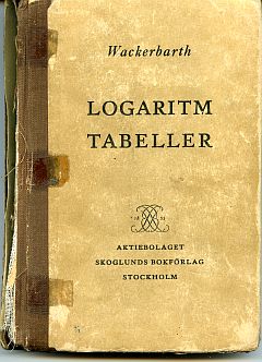 Wackerbarth's Logarithm Tables