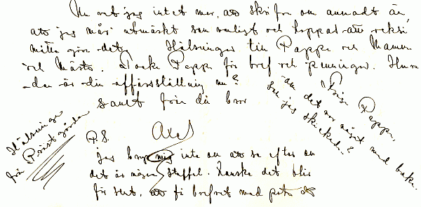 Brev och bilder från 1907