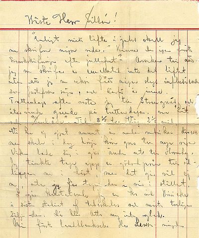 Brev och bilder från 1915