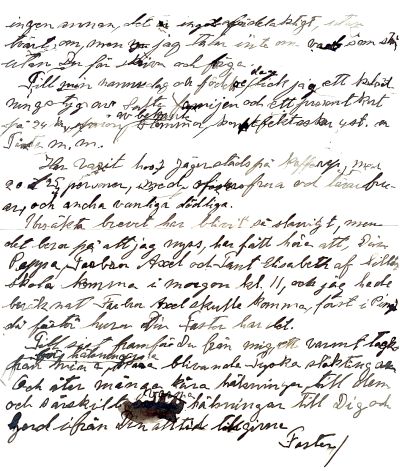 Brev och bilder från 1936